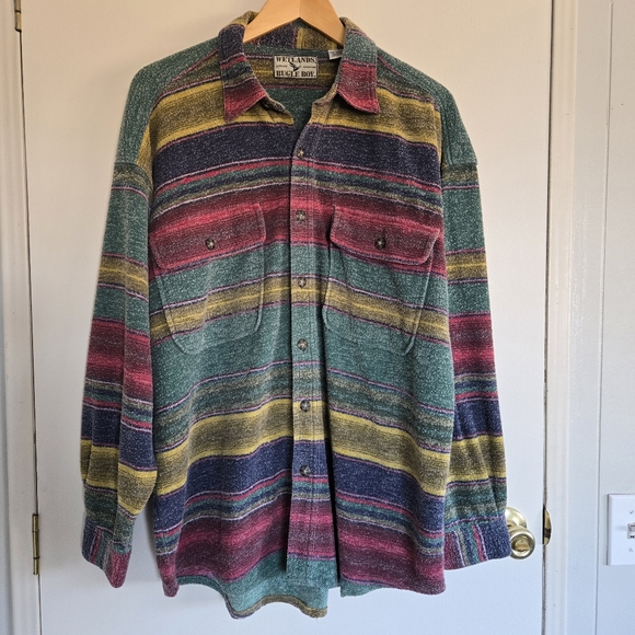 Bugle Boy | Shirts | Vintage Wetlands Bugle Boy Button Up Shirt L ...